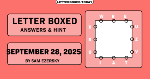 NYT LetterBoxed Answers | Accurate Solution | Hints